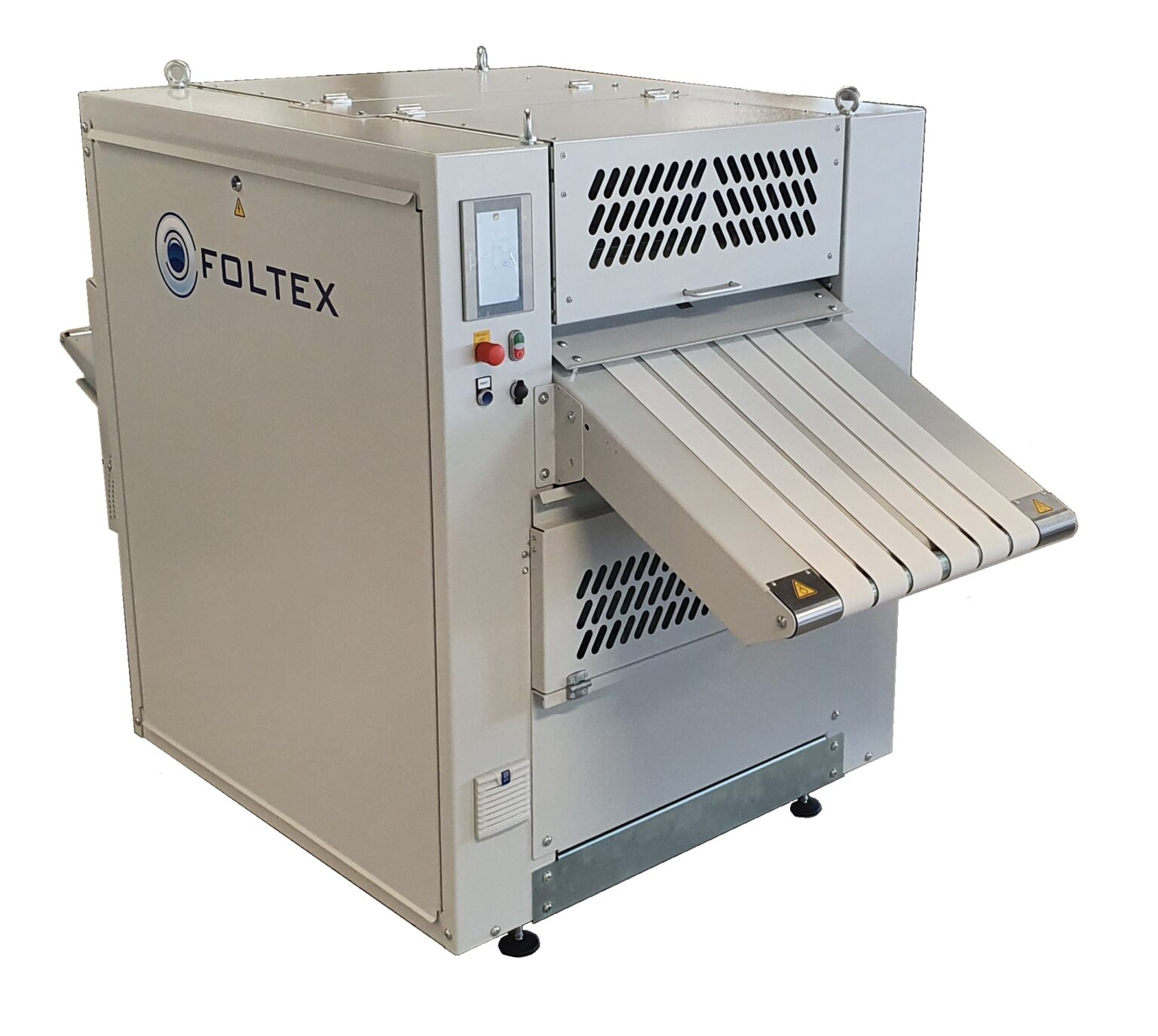 Foltex RO500 - Small Piece Folder Stacker - Veeco Laundry Systems